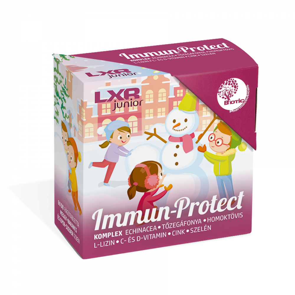 LXR JUNIOR IMMUN-PROTECT KOMPLEX RÁGÓTBL. - 60X - Kígyó Webpatika