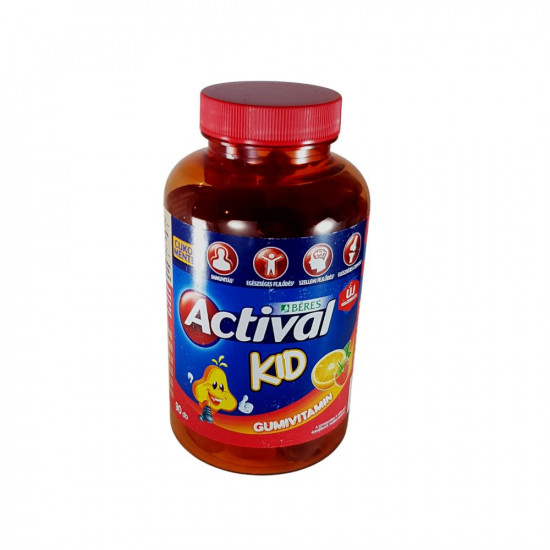 ACTIVAL KID GUMIVITAMIN GUMITABLETTA - 90X - Kígyó Webpatika