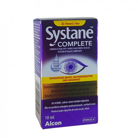 SYSTANE COMPLETE MDPF SZEMCSEPP - 10ML - Kígyó Webpatika