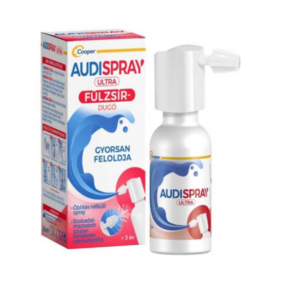 AUDISPRAY ULTRA FÜLSPRAY - 20ML - Kígyó Webpatika
