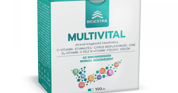 BIOEXTRA MULTIVITAL ÉTRENDKIEGÉSZÍTŐ KAPSZULA - 100X - Kígyó Webpatika