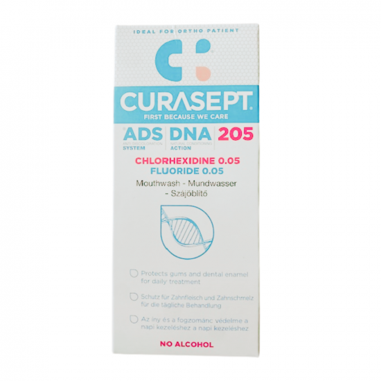 CURASEPT ADS DNA 205 SZÁJÖBLÍTŐ - 200ML - Kígyó Webpatika