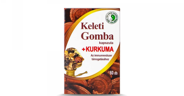 DR.CHEN KELETI GOMBA KURKUMA KAPSZULA - 60X - Kígyó Webpatika