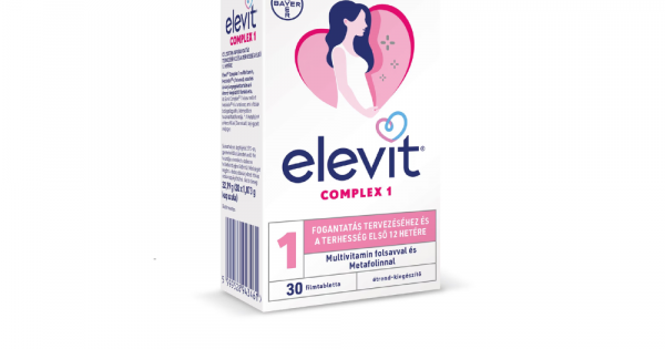 ELEVIT COMPLEX 1 FILMTABLETTA - 30X - Kígyó Webpatika