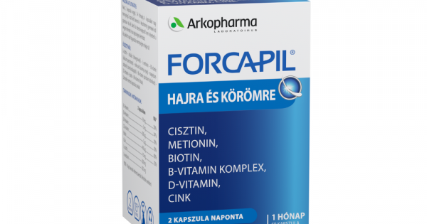 FORCAPIL HAJRA ÉS KÖRÖMRE KAPSZULA - 60 X - Kígyó Webpatika