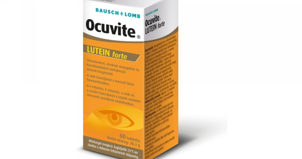 OCUVITE LUTEIN FORTE TABLETTA - 60X - Kígyó Webpatika