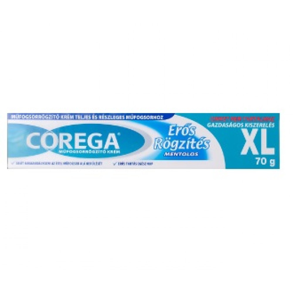 Corega krém rögzítő erős rögzítés XL - 70G - Kígyó Webpatika