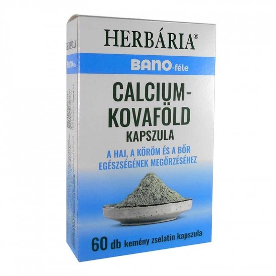 BANO-FÉLE CALCIUM KOVAFÖLD KAPSZULA - HERBÁRIA - 60X - Kígyó Webpatika