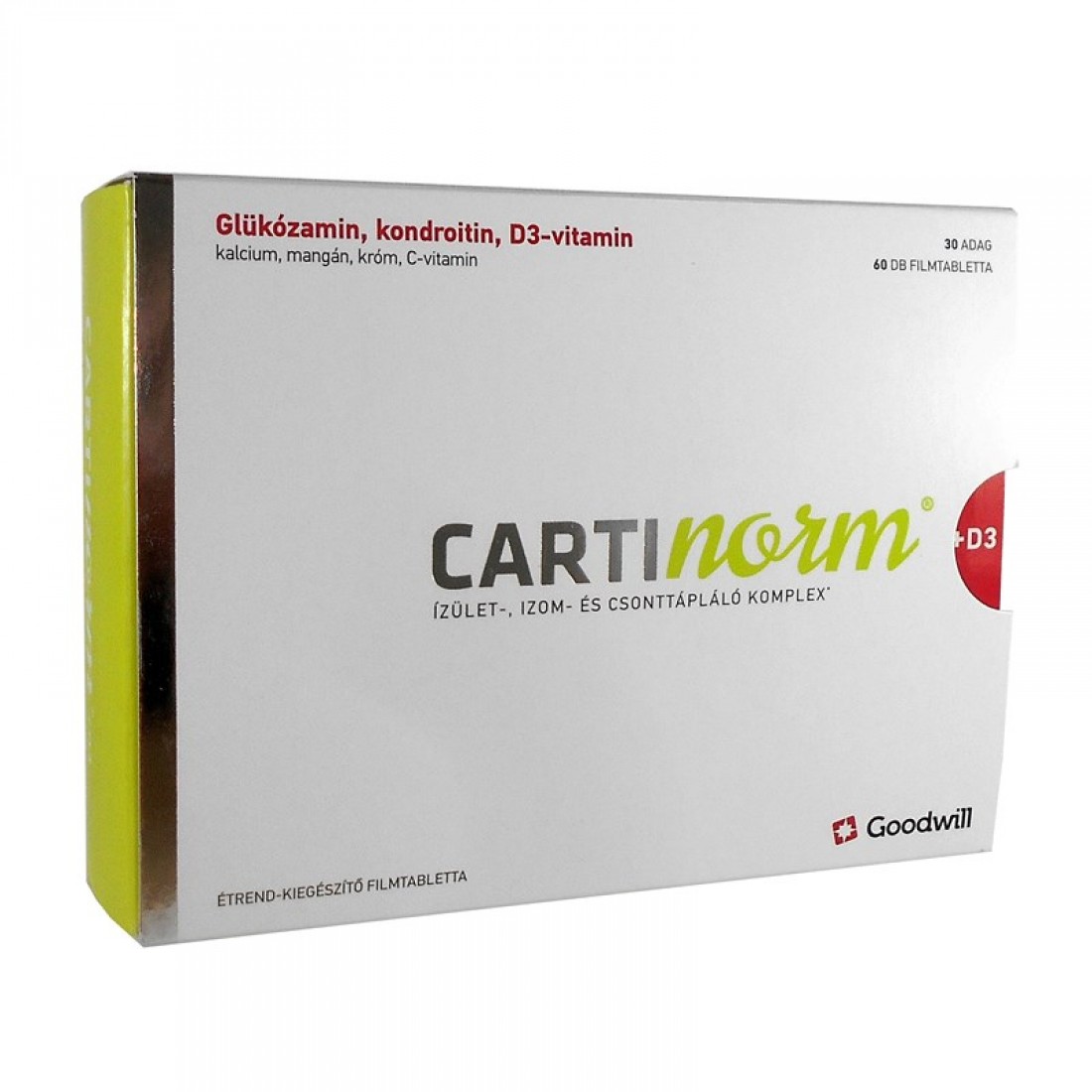 CARTINORM+D3 ÉTREND-KIEGÉSZÍTŐ FILMTABLETTA - 60X - Kígyó Webpatika