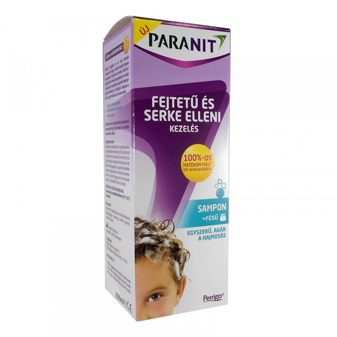 PARANIT FEJTETŰ ÉS SERKE ELLENI KEZELÉS - SAMPON + FÉSŰ - 200 ML ...