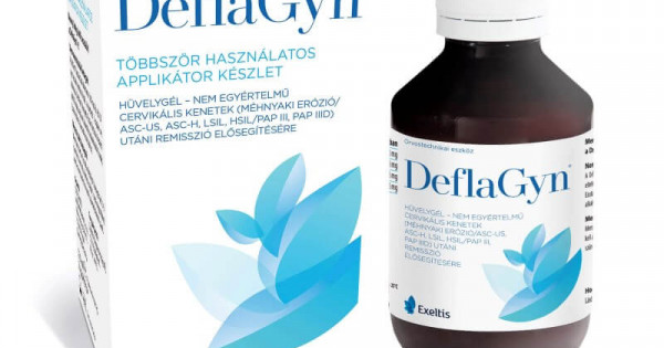 DEFLAGYN HÜVELYGÉL 2 DB TÖBBSZÖR HASZNÁLATOS APPLIKÁTORRAL - 150 ML ...
