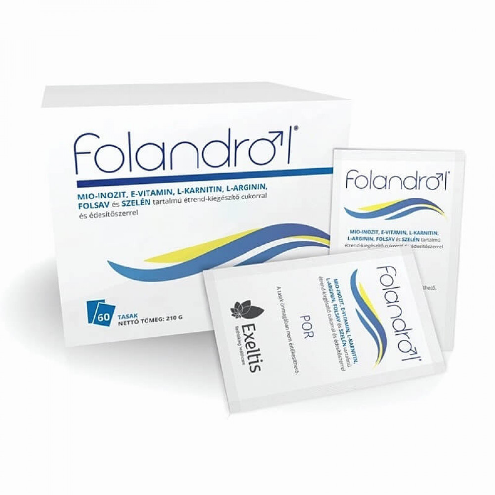 FOLANDROL FOLSAV SZELÉN ÉTREND-KIEGÉSZÍTŐ POR - 60X - Kígyó Webpatika