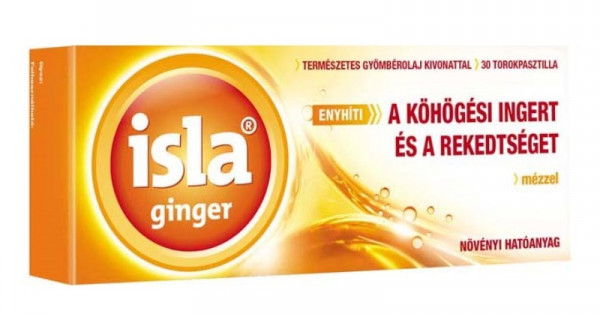 ISLA GINGER TOROKPASZTILLA - 30X - Kígyó Webpatika