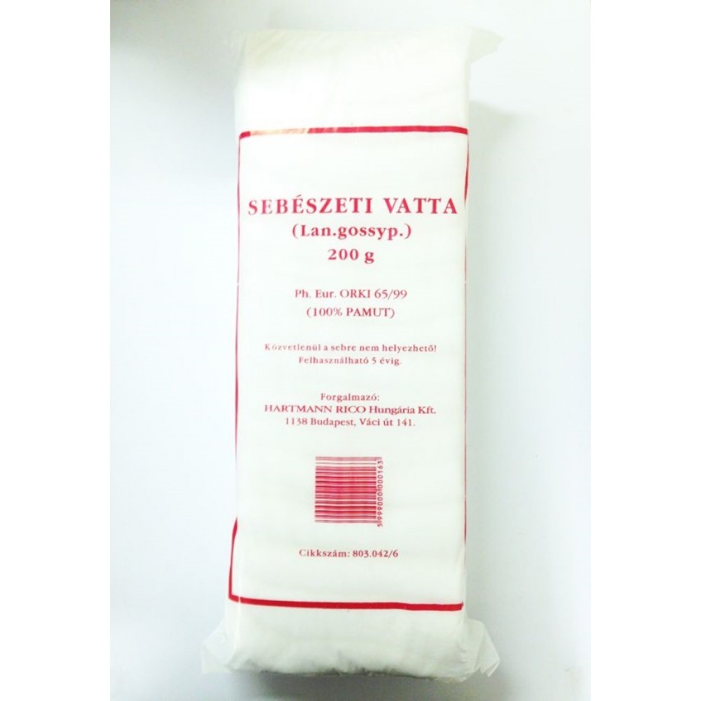 VATTA (100% PAMUT ) RICO SEBÉSZETI - 200 G - Kígyó Webpatika