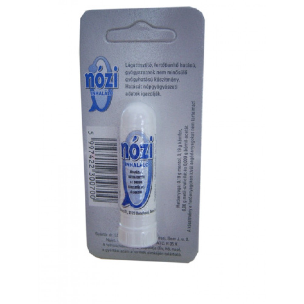 INHALÁLÓ NÓZI - Kígyó Webpatika