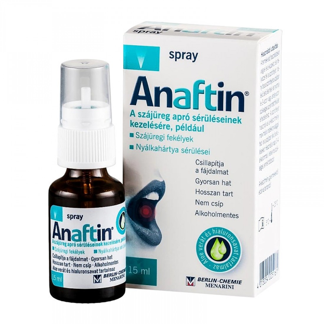 ANAFTIN 1,5% SPRAY - 15ML - Kígyó Webpatika