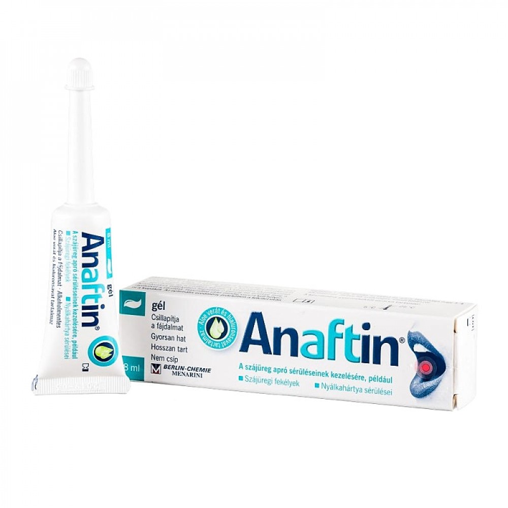 ANAFTIN 12% GÉL - 8ML - Kígyó Webpatika