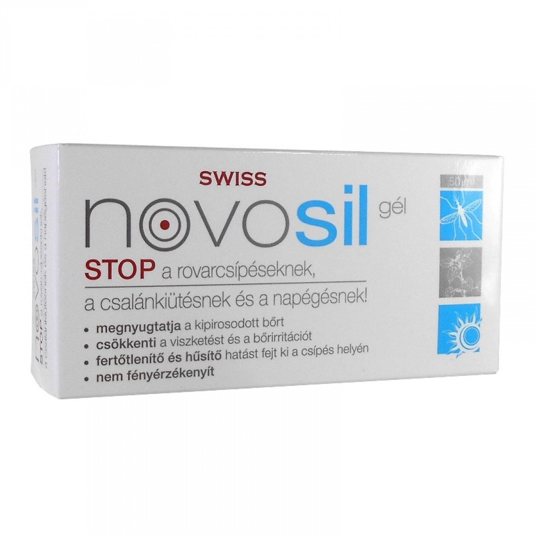 NOVOSIL GÉL - 50 ML - Kígyó Webpatika