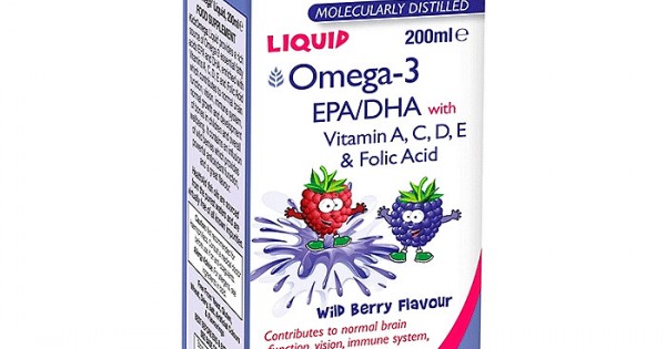 HEALTH AID KIDZ OMEGA LIQUID - 200ML - Kígyó Webpatika