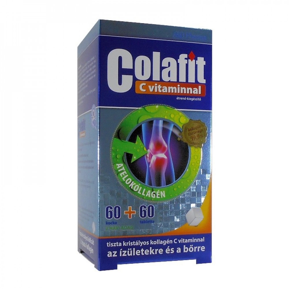 COLAFIT KOLLAGÉN C-VITAMINNAL - 60 KOCKA + 60 TABLETTA - Kígyó Webpatika